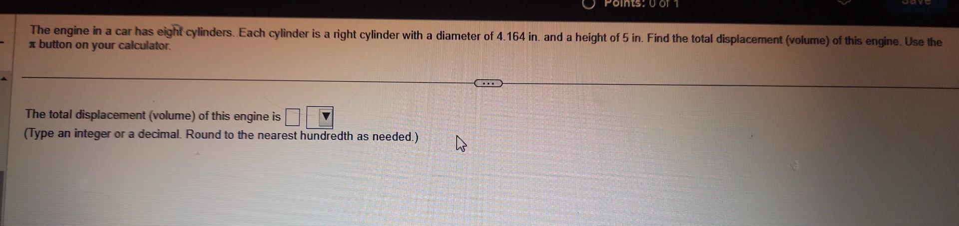 Solved * button on your calculator. The total displacement | Chegg.com