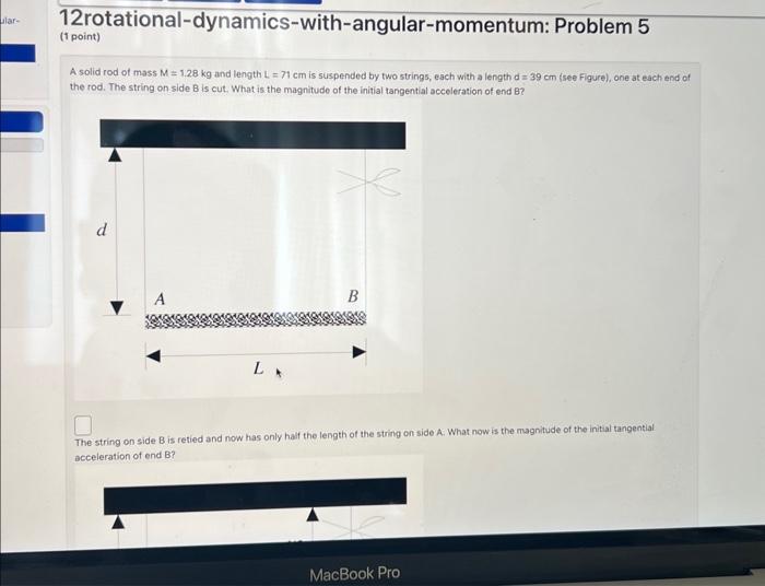 12rotational-dynamics-with-angular-momentum: Problem | Chegg.com