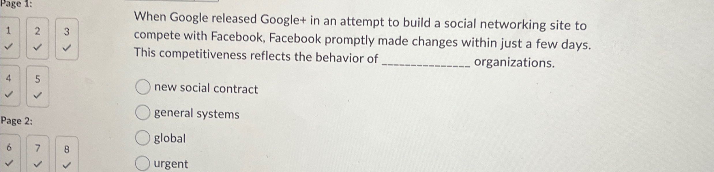 Solved When Google released Google+ ﻿in an attempt to build | Chegg.com