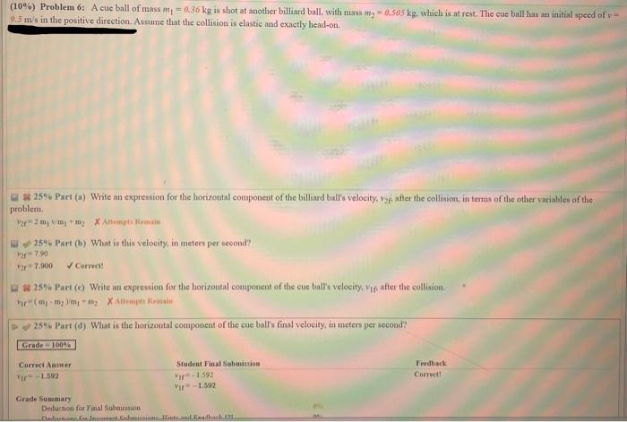 Solved WILL RATE!!! I dont understand why my equations got | Chegg.com