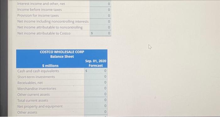 Projecting NOPAT and NOA Using Parsimonious | Chegg.com