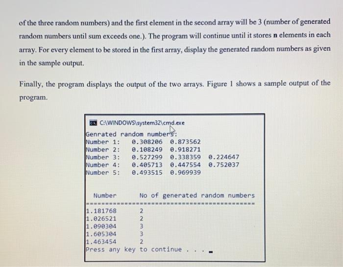 Solved The aim of this question is to practice the usage of | Chegg.com
