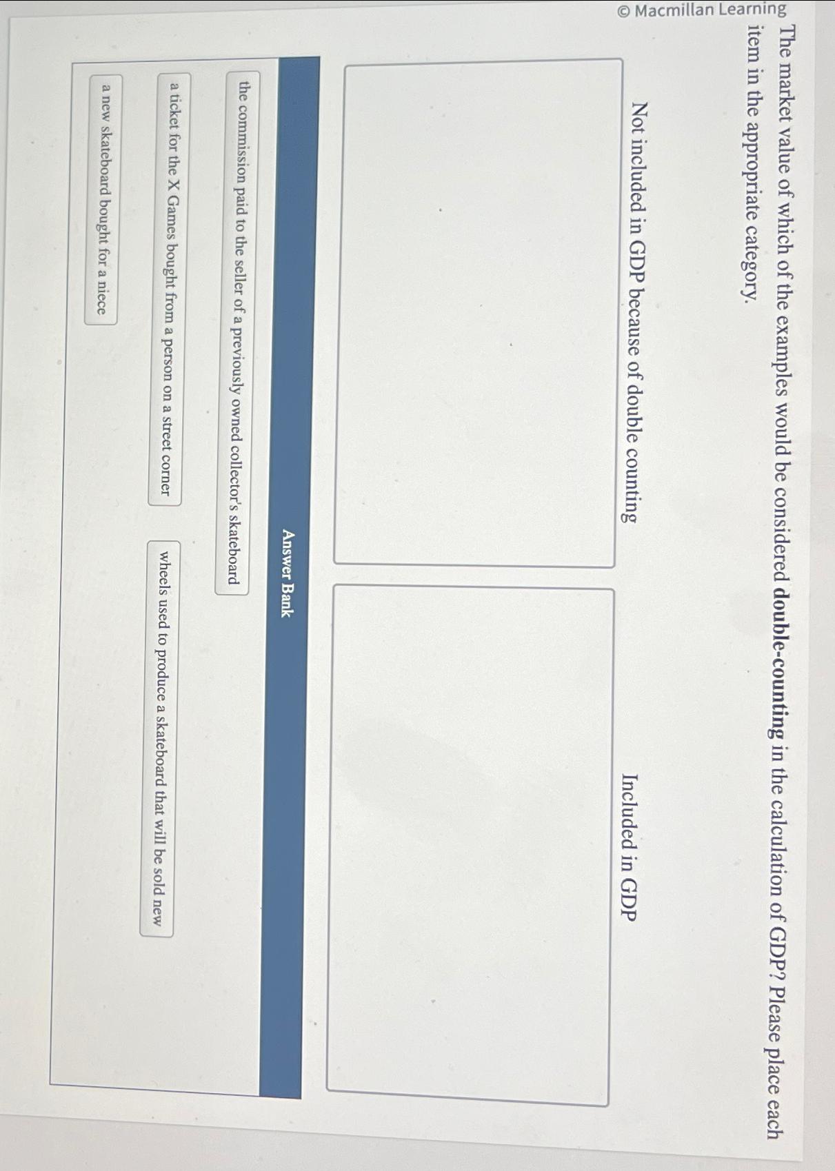 Solved The market value of which of the examples would be | Chegg.com
