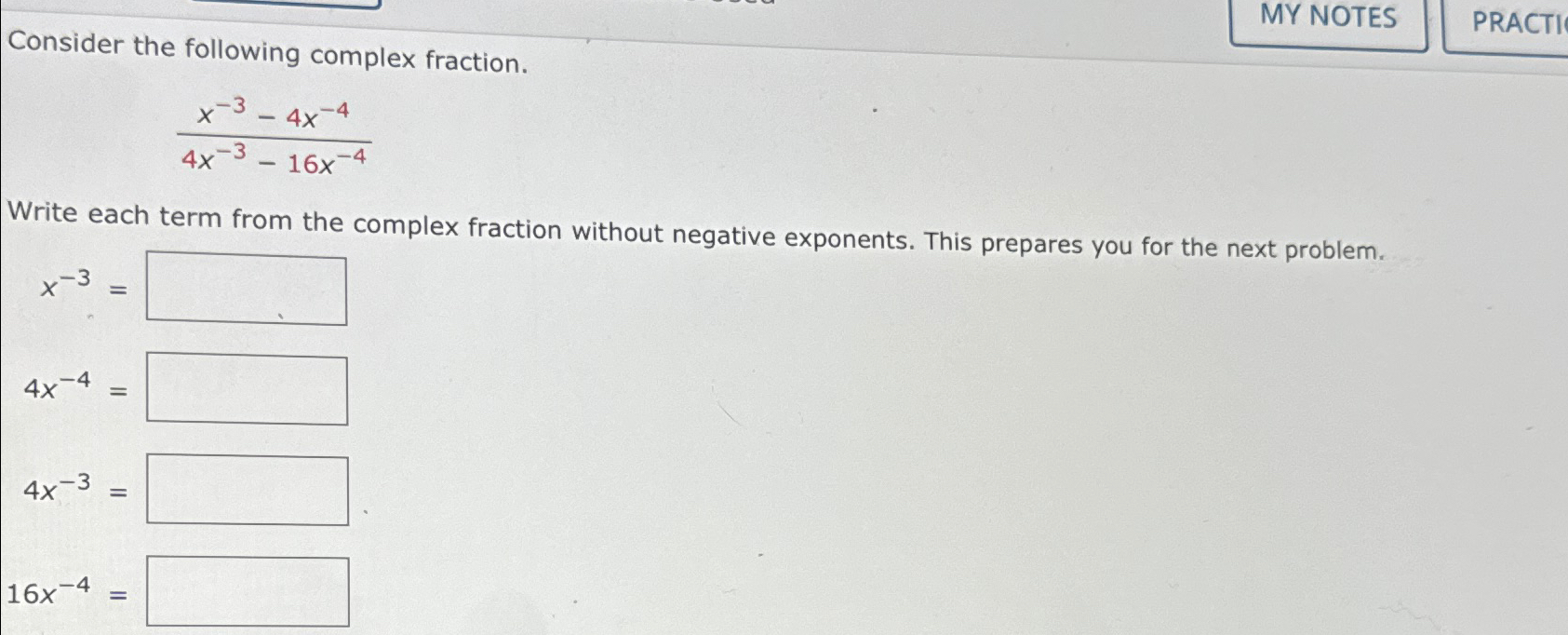Solved Consider the following complex | Chegg.com