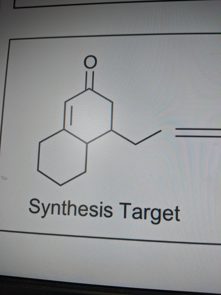 Solved Synthesis Target + OH Available Reactants | Chegg.com