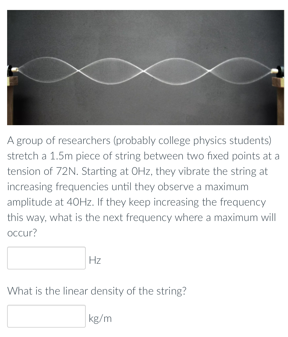 Solved A group of researchers (probably college physics | Chegg.com