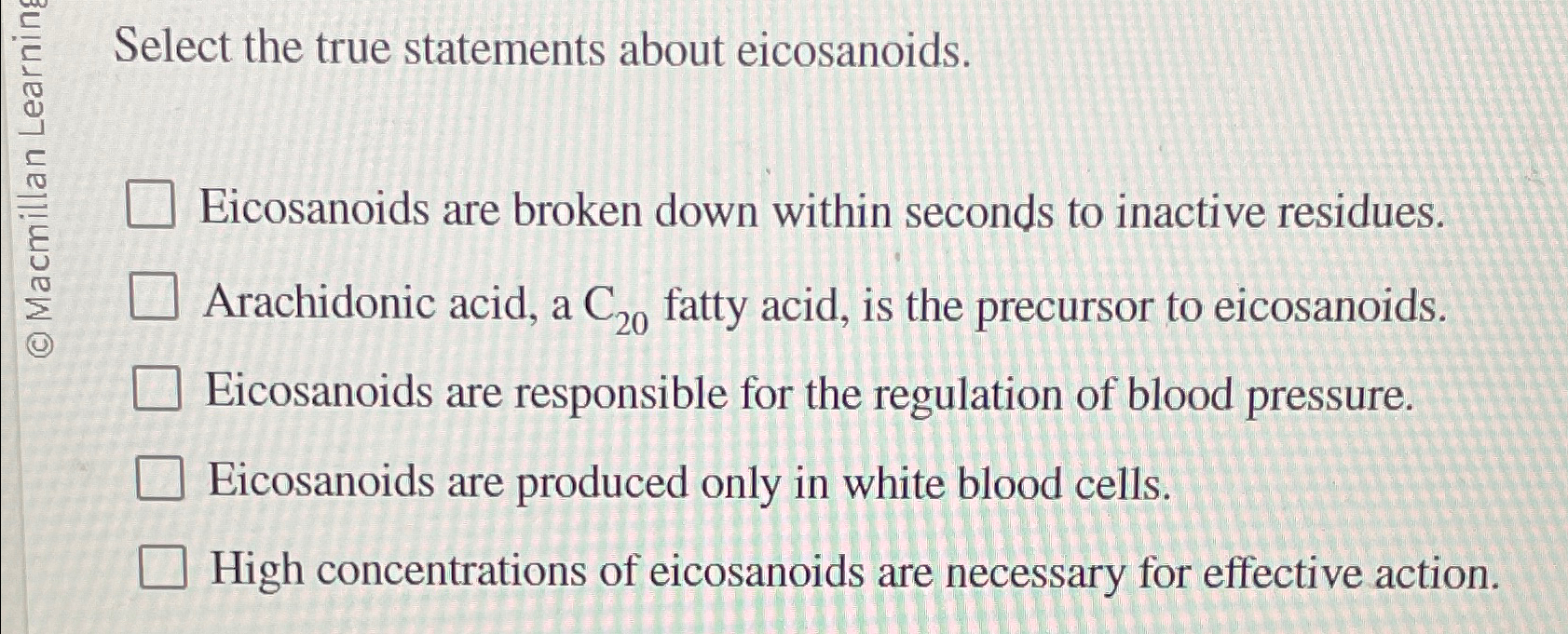 Solved Select the true statements about | Chegg.com