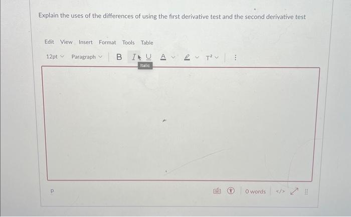 Solved Explain the uses of the differences of using the | Chegg.com