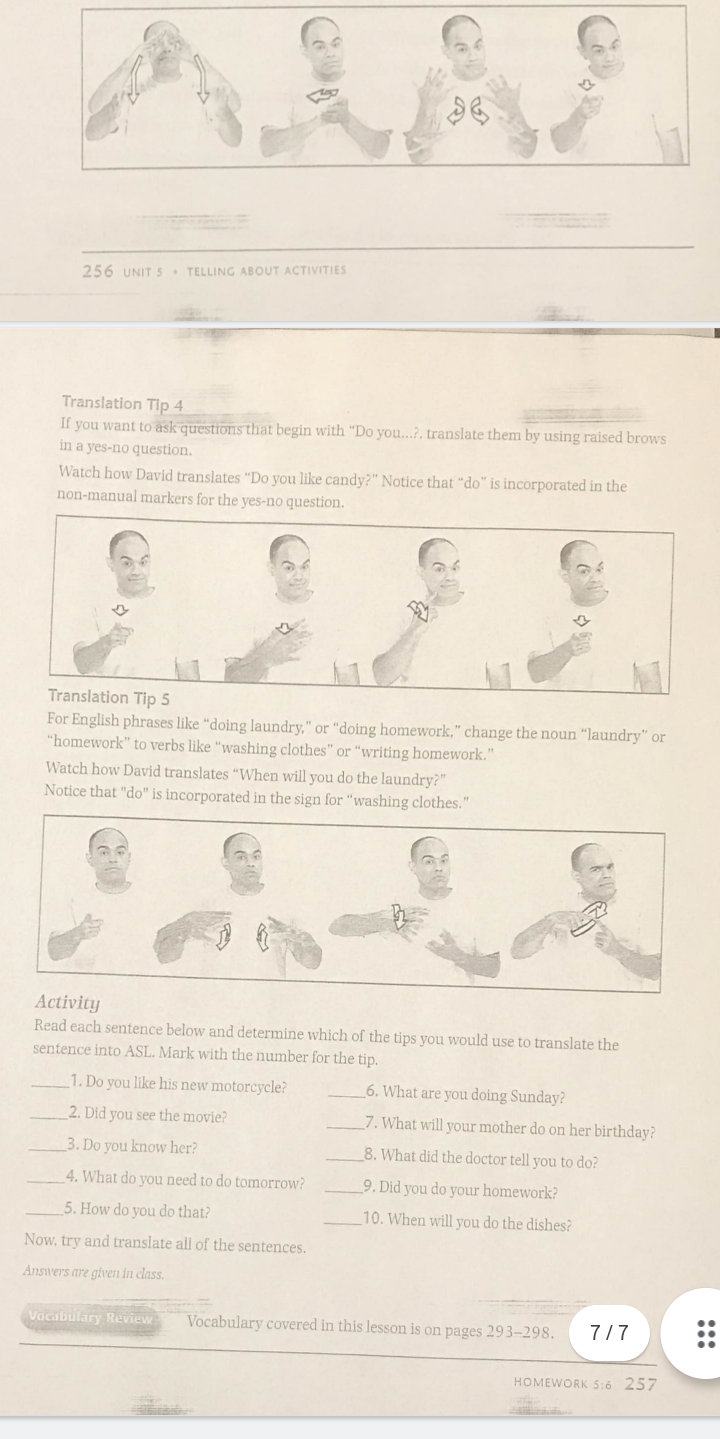 Translation Tip 4 If you want to ask questions that | Chegg.com