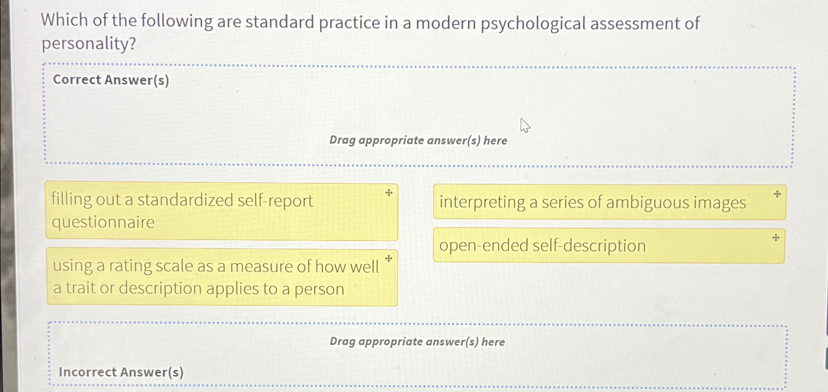 Solved Which of the following are standard practice in a | Chegg.com