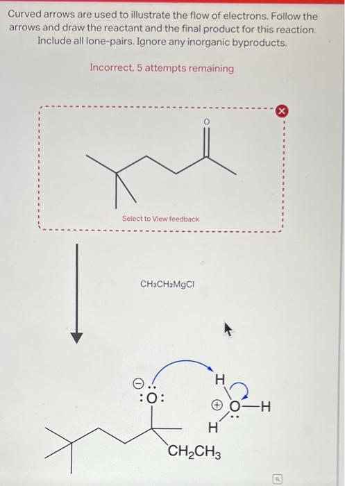 Solved Curved arrows are used to illustrate the flow of | Chegg.com