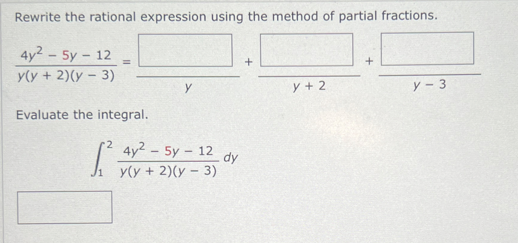 Solved Rewrite the rational expression using the method of | Chegg.com