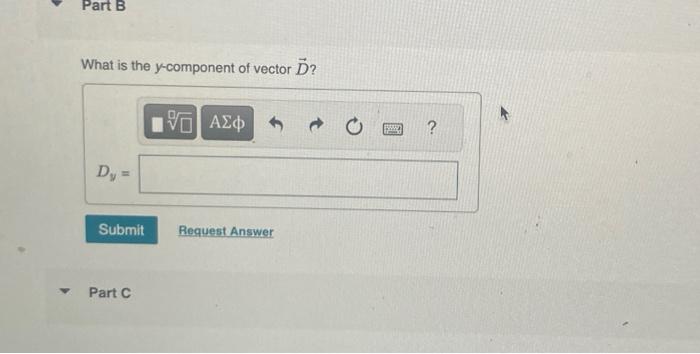 Solved Suppose D=A−B where vector A has components | Chegg.com