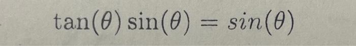 Solved (e) sin[2sin1θ]cos[tan−1x+sin−1y]tan(θ)sin(θ)=sin(θ) | Chegg.com