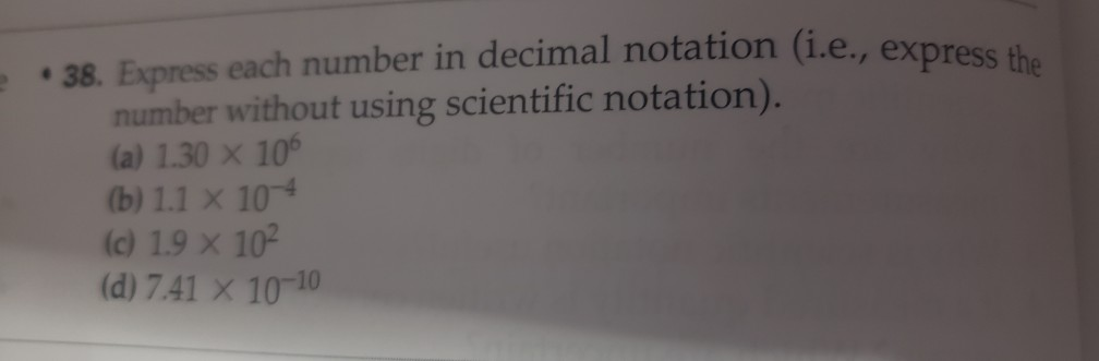 Solved 32. Express each number in scientific notation. (a) | Chegg.com