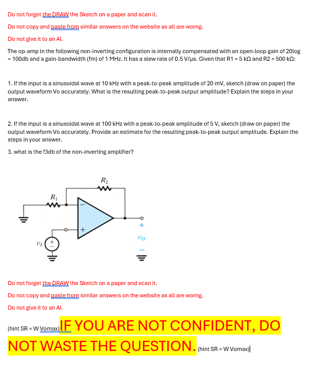 Solved Do not forget the DRAW the Sketch on a paper and scan | Chegg.com