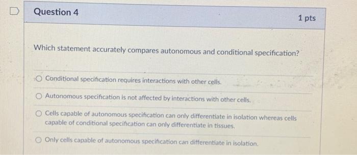 Solved Which statement accurately compares autonomous and | Chegg.com