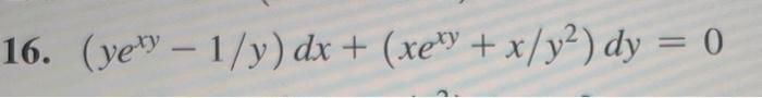 Solved diff eq determine whether the equation is exact, if | Chegg.com Solved diff eq determine whether the equation is exact, if | Chegg.com