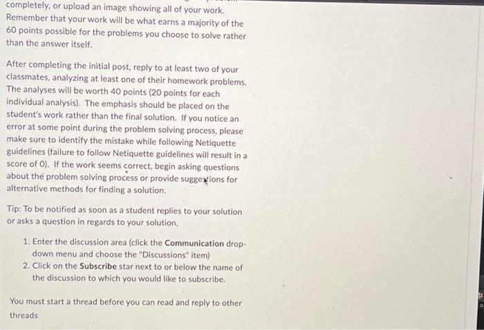 Solved Must post first. For this discussion, students need | Chegg.com