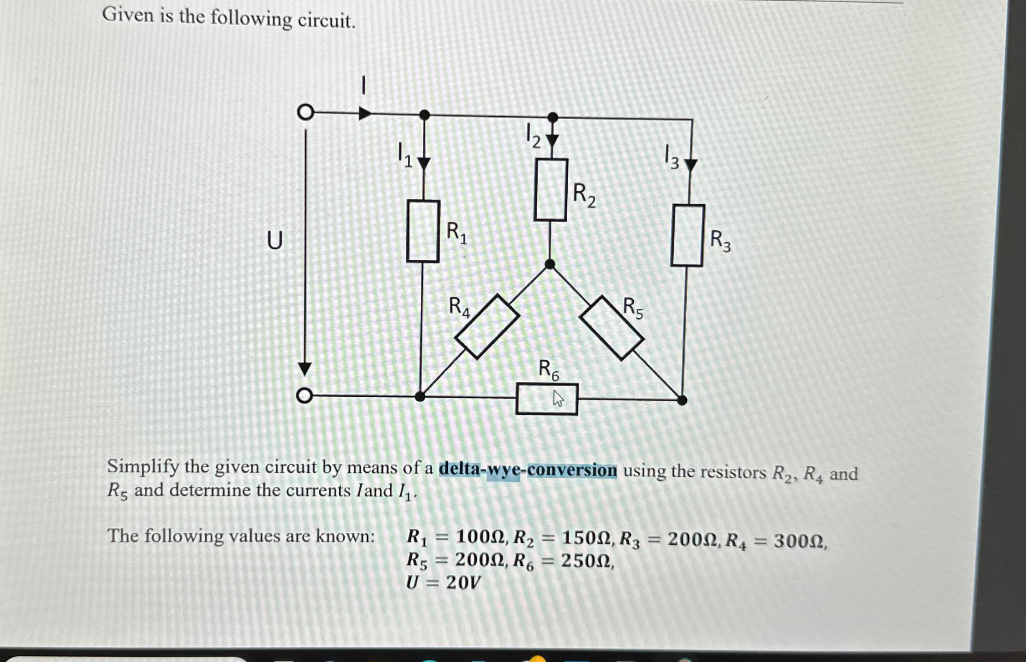 Solved Given is the following circuit.Simplify the given | Chegg.com