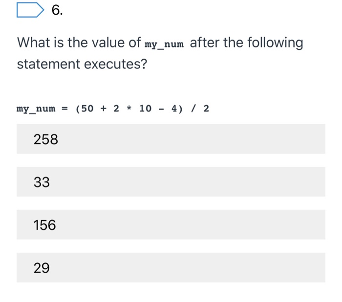 Solved D 1. Given that pi = 3.1415926535, which of the | Chegg.com