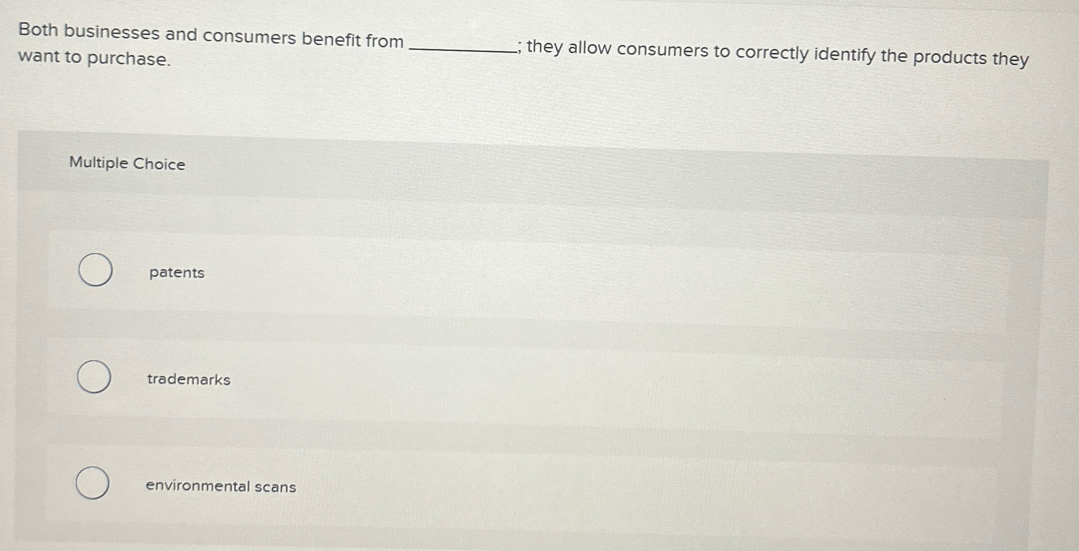 Solved Both businesses and consumers benefit from want to | Chegg.com