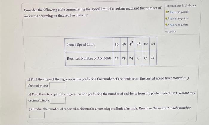 Solved Consider the following table summarizing the speed | Chegg.com
