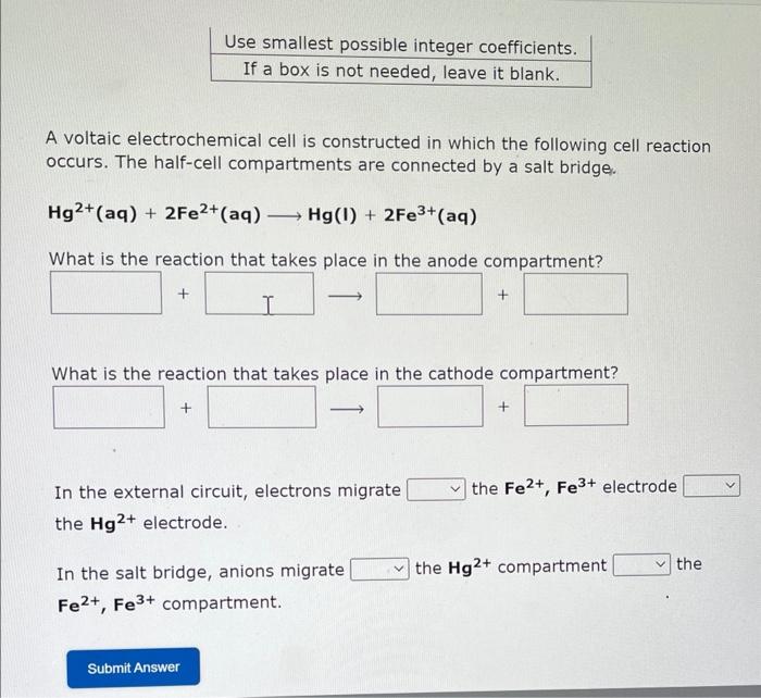 Solved Use smallest possible integer coefficients. If a box | Chegg.com