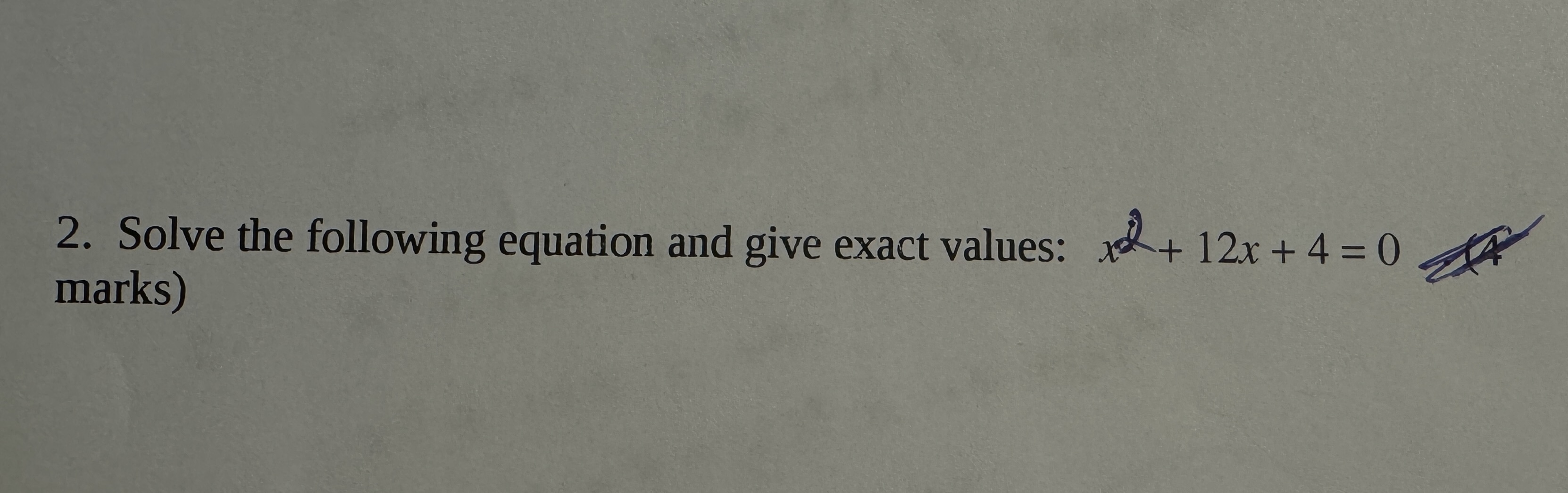 Solved Solve the following equation and give exact values: | Chegg.com