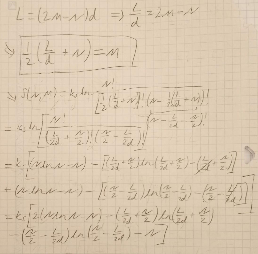 Solved How would I answer a Statistical Mechanics problem | Chegg.com