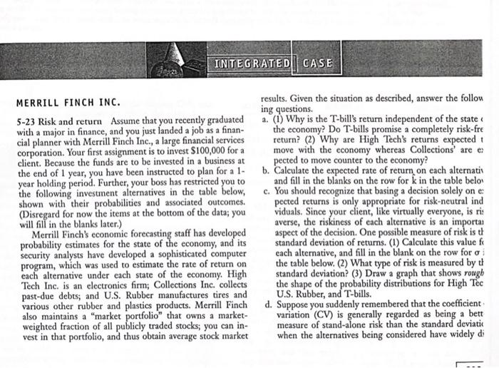 a. Use the data given to calculate annual returns for | Chegg.com