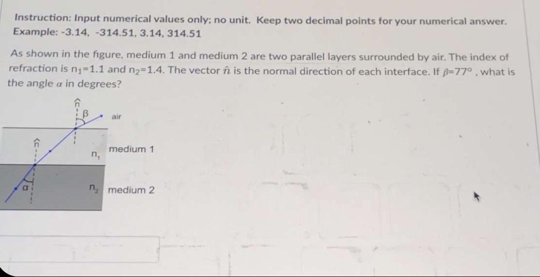 Solved Instruction Input Numerical Values Only No Unit