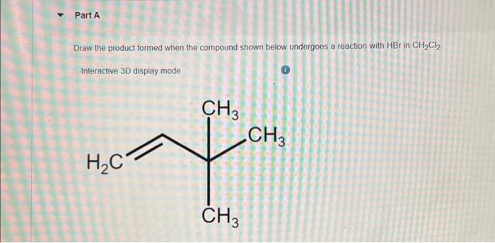Solved Draw the product formed when the compound shown below | Chegg.com