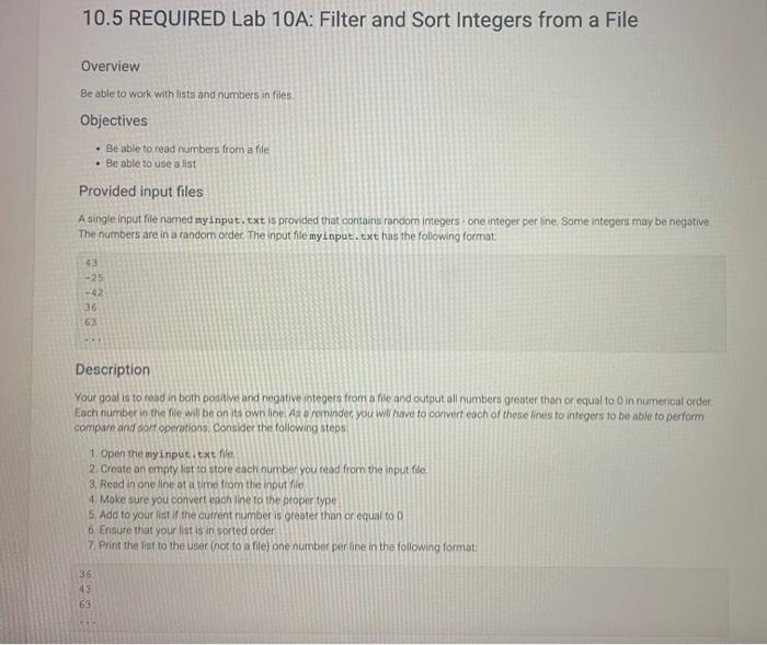 Solved Provided input files A single input file named my | Chegg.com Solved Provided input files A single input file named my | Chegg.com
