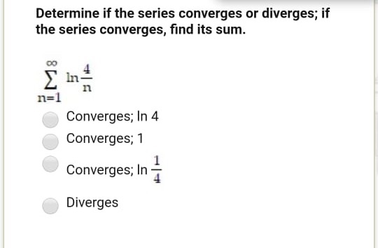 Solved Find the limit of the sequence if it converges; | Chegg.com