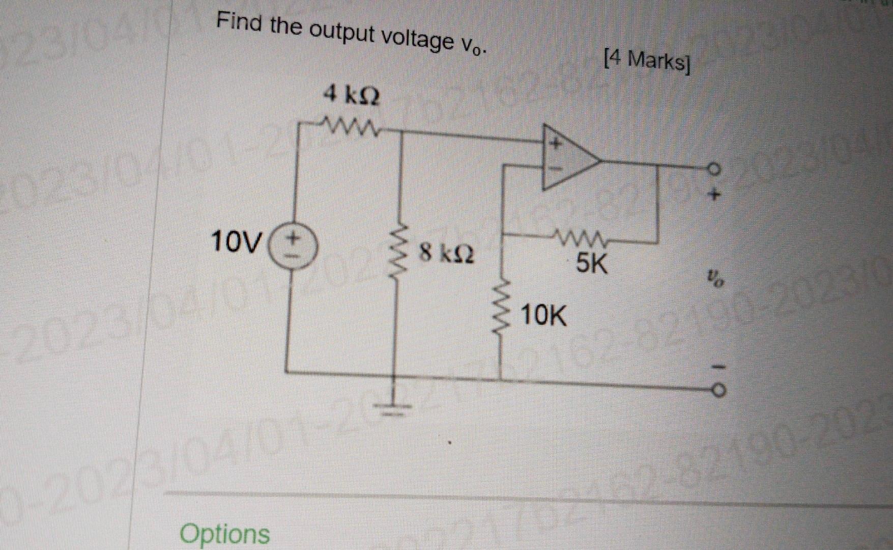 Solved Find the output voltage v0. | Chegg.com