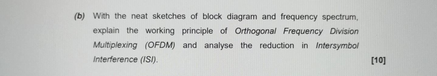 Solved (b) With the neat sketches of block diagram and | Chegg.com