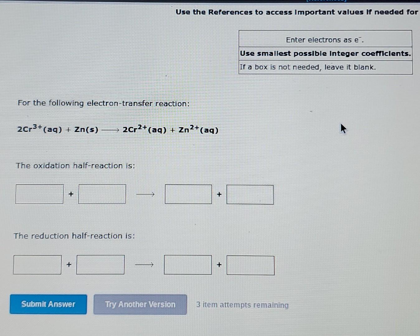 Solved Write the cell notation for an electrochemical cell | Chegg.com