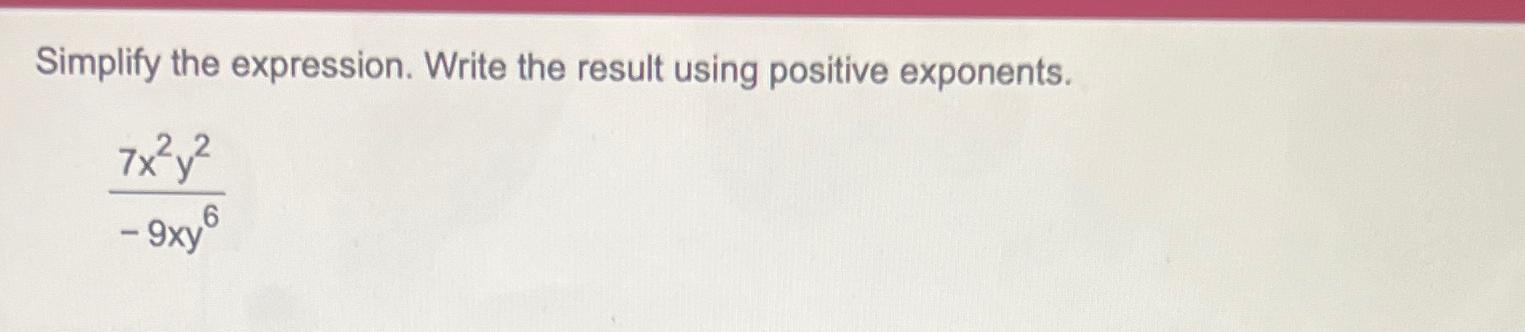 Solved Simplify the expression. Write the result using | Chegg.com