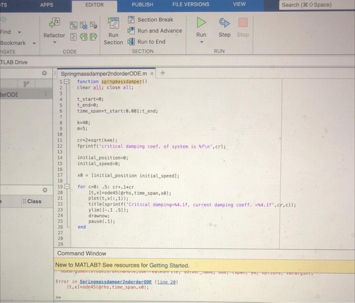 what is wrong with the code? there is an error in | Chegg.com