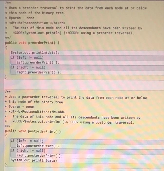Solved The provided BTNode.java and BTree java classes will | Chegg.com