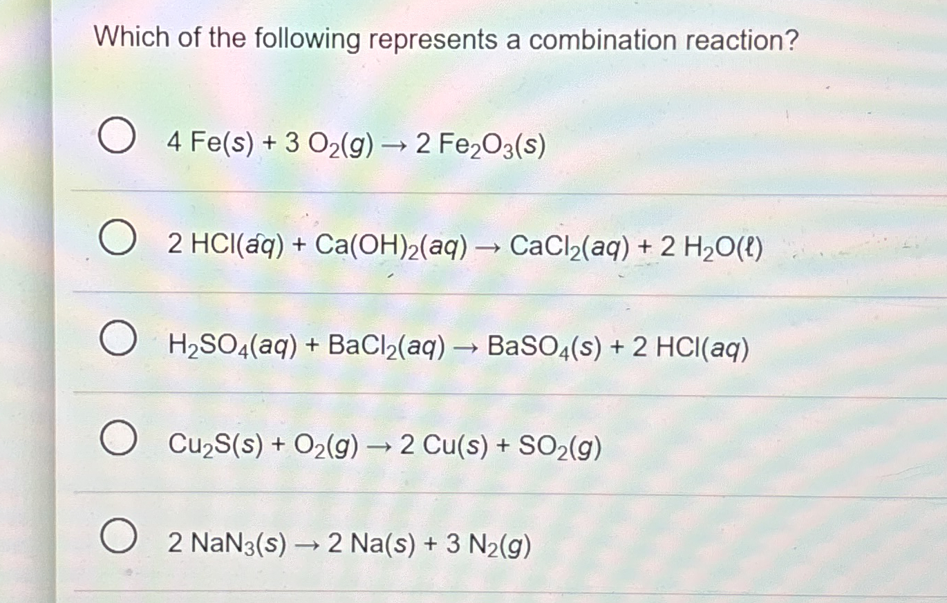 Solved Which of the following represents a combination | Chegg.com