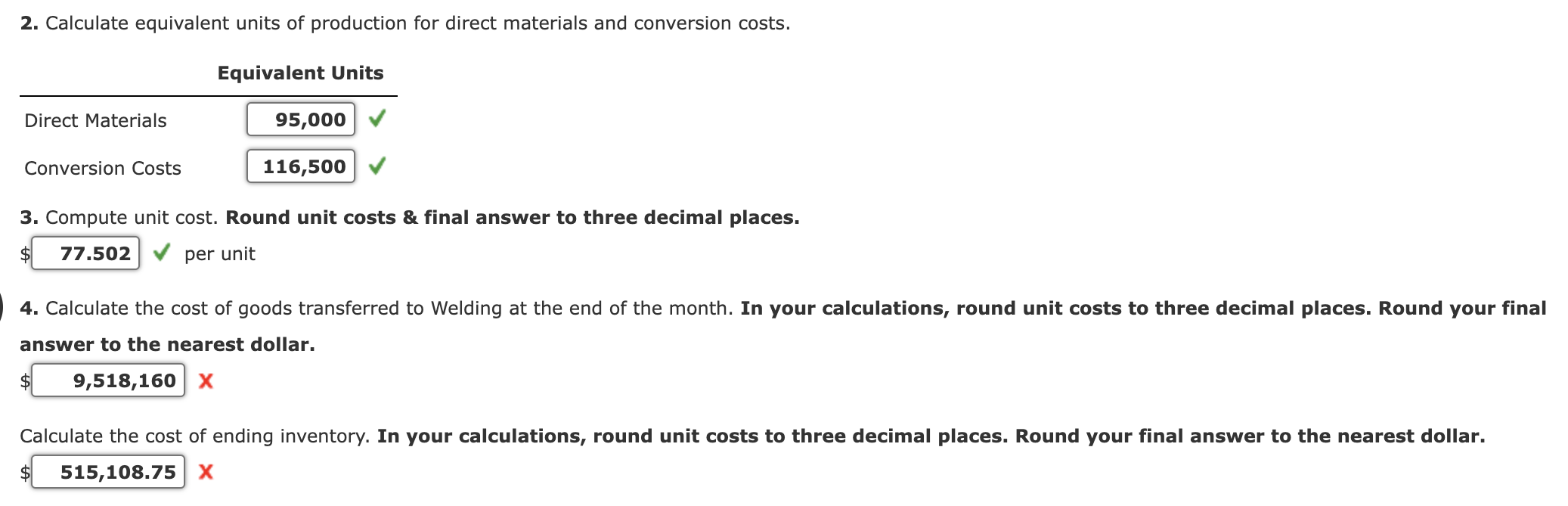 FIFO Method, Physical Flow, Equivalent Units, Unit | Chegg.com