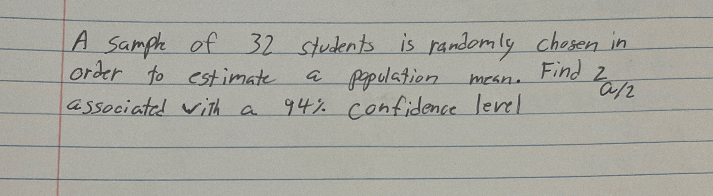 Solved A samph of 32 ﻿students is randomly chosen in order | Chegg.com