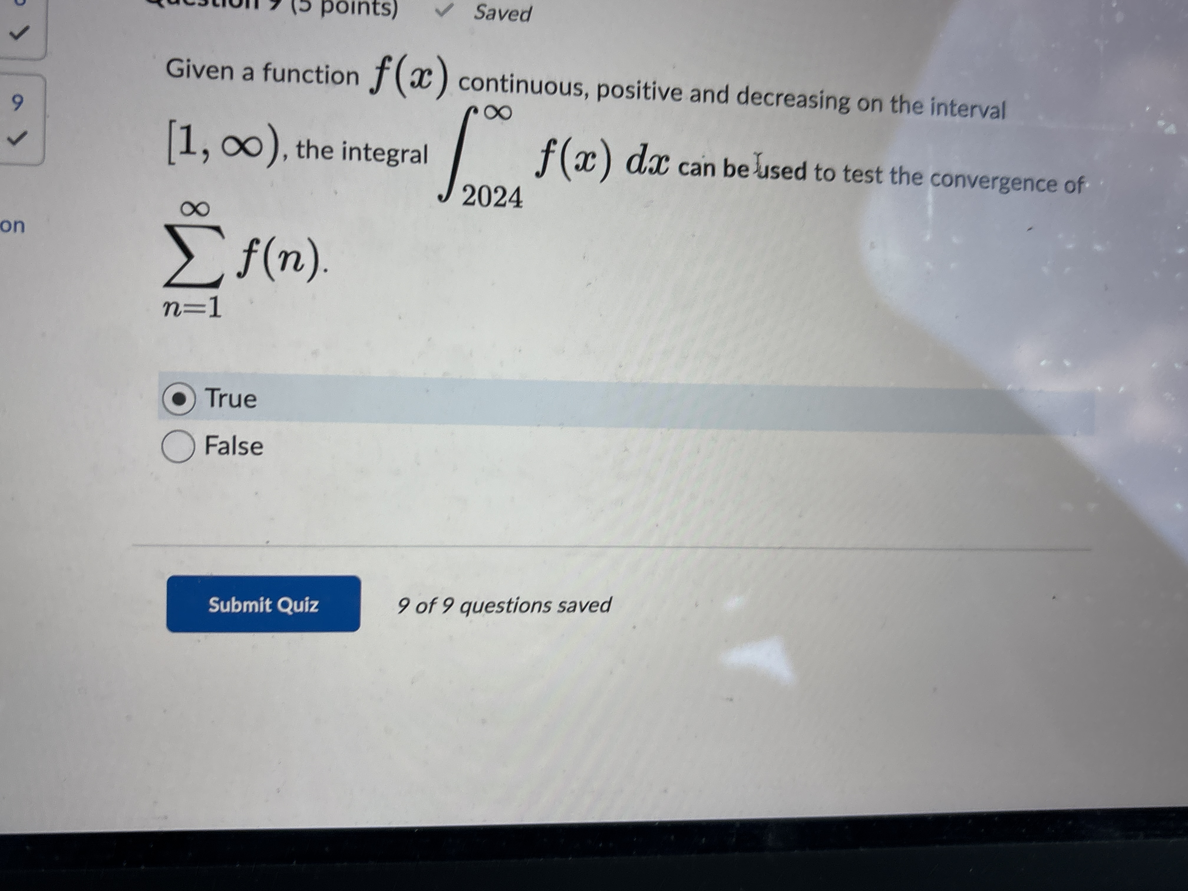 Solved Given a function f(x) ﻿continuous, positive and | Chegg.com