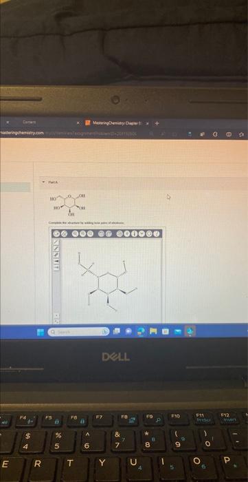 Solved Complete the structure by adding lone pairs of | Chegg.com