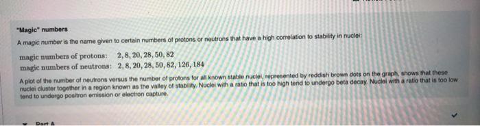 Solved Part B Using general tendencies and the chart given | Chegg.com