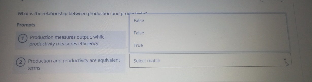 Solved What is the relationship between production and | Chegg.com