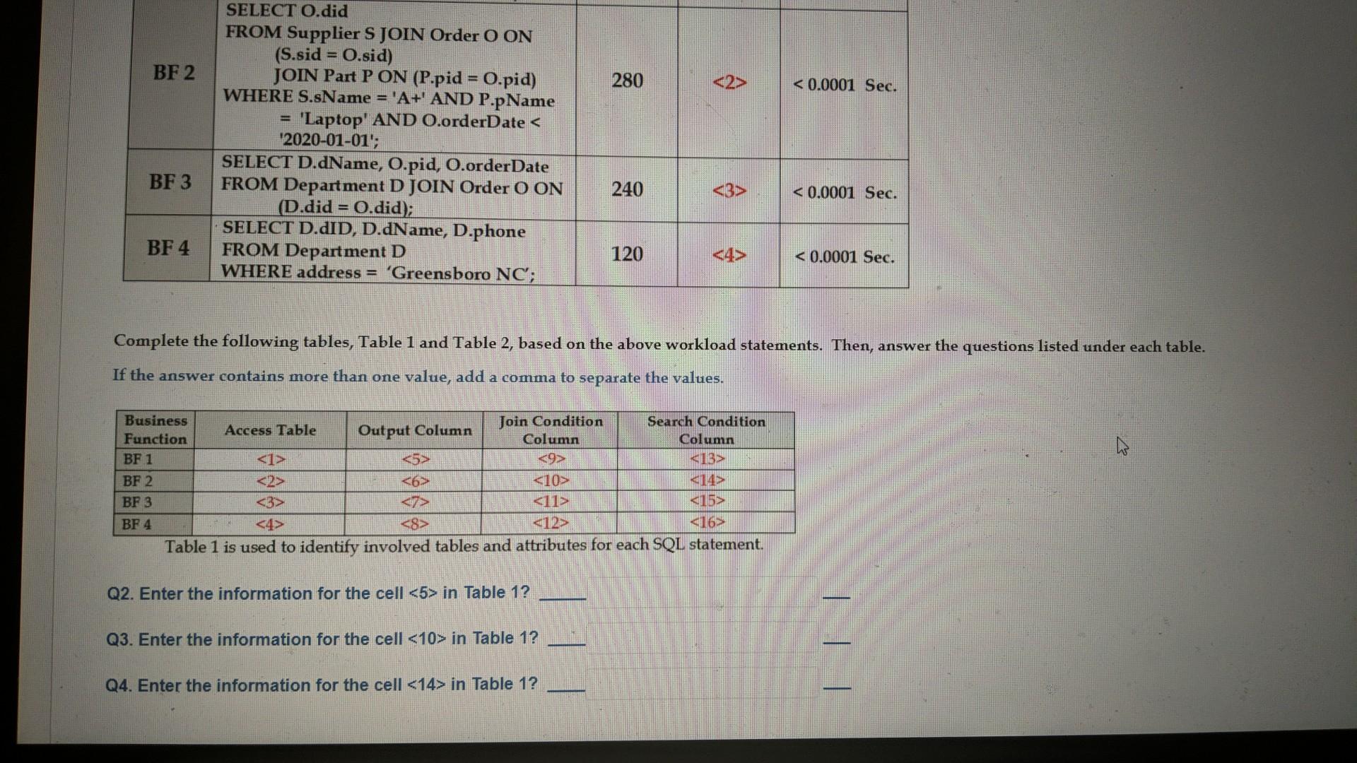 the column Fraction and answer the question Q1. Q1. | Chegg.com