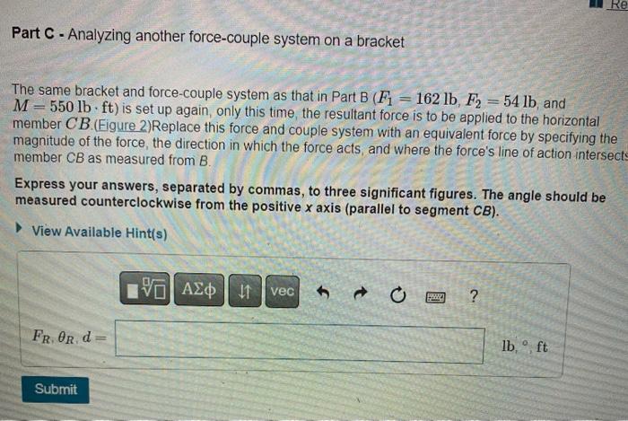 Solved Learning Goal: To replace force-couple systems with | Chegg.com